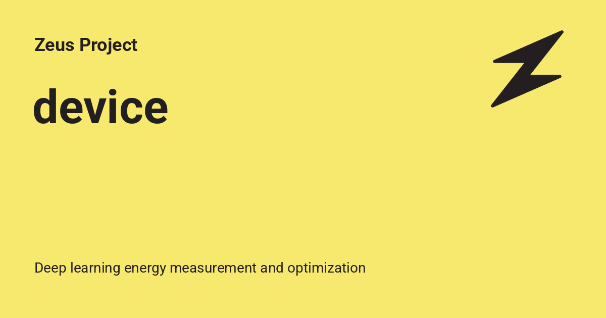 device - Zeus Project